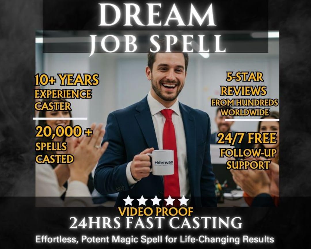 ULTIMATE DREAM JOB Spell | Job Manifestation | Career Boost ...