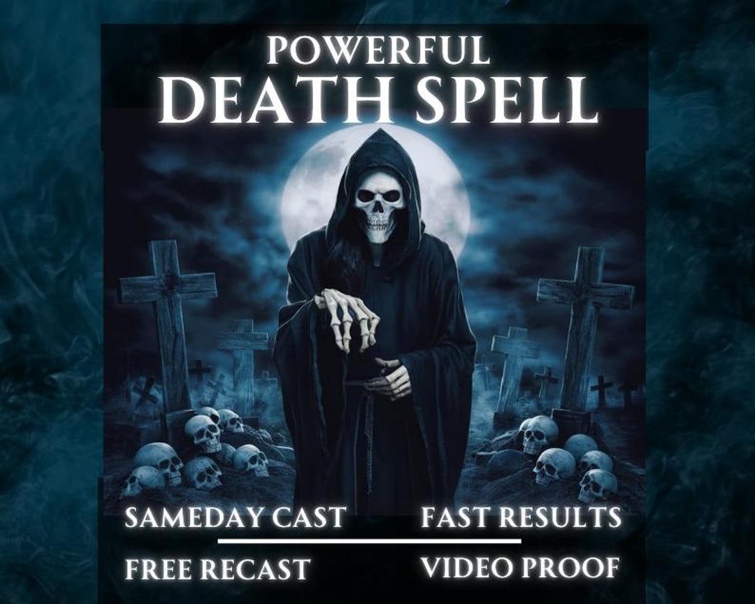 Cursed Death Spell revenge Death Spell Sameday Spell Cast Revenge Curse ...