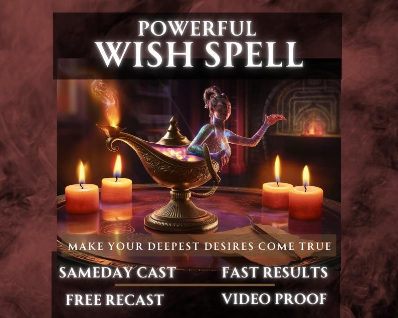 Powerful WISH SPELL CUSTOM Spell Lottery Spell Make a Wish Spell Money ... Powerful WISH SPELL CUSTOM Spell Lottery Spell Make a Wish Spell Money ...