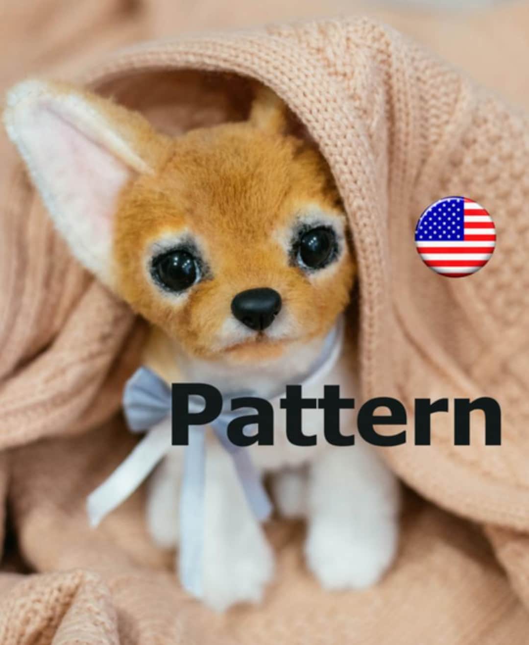 Chihuahua Sewing Pattern: Realistic Faux Fur Dog (PDF Pattern) - Etsy