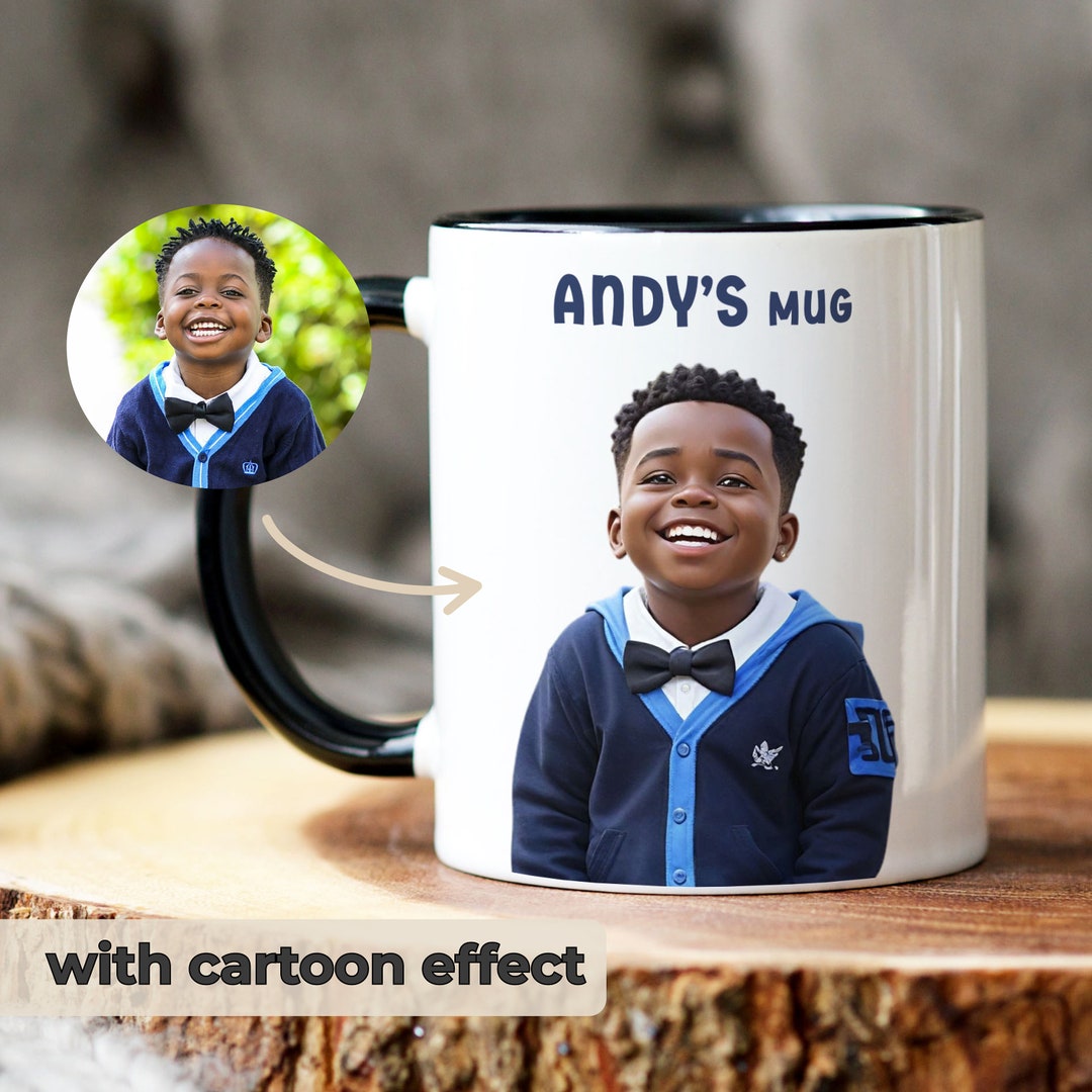 Custom Kid Mug Personalized Kid Cup With Photo Customized Mug for Kids ...