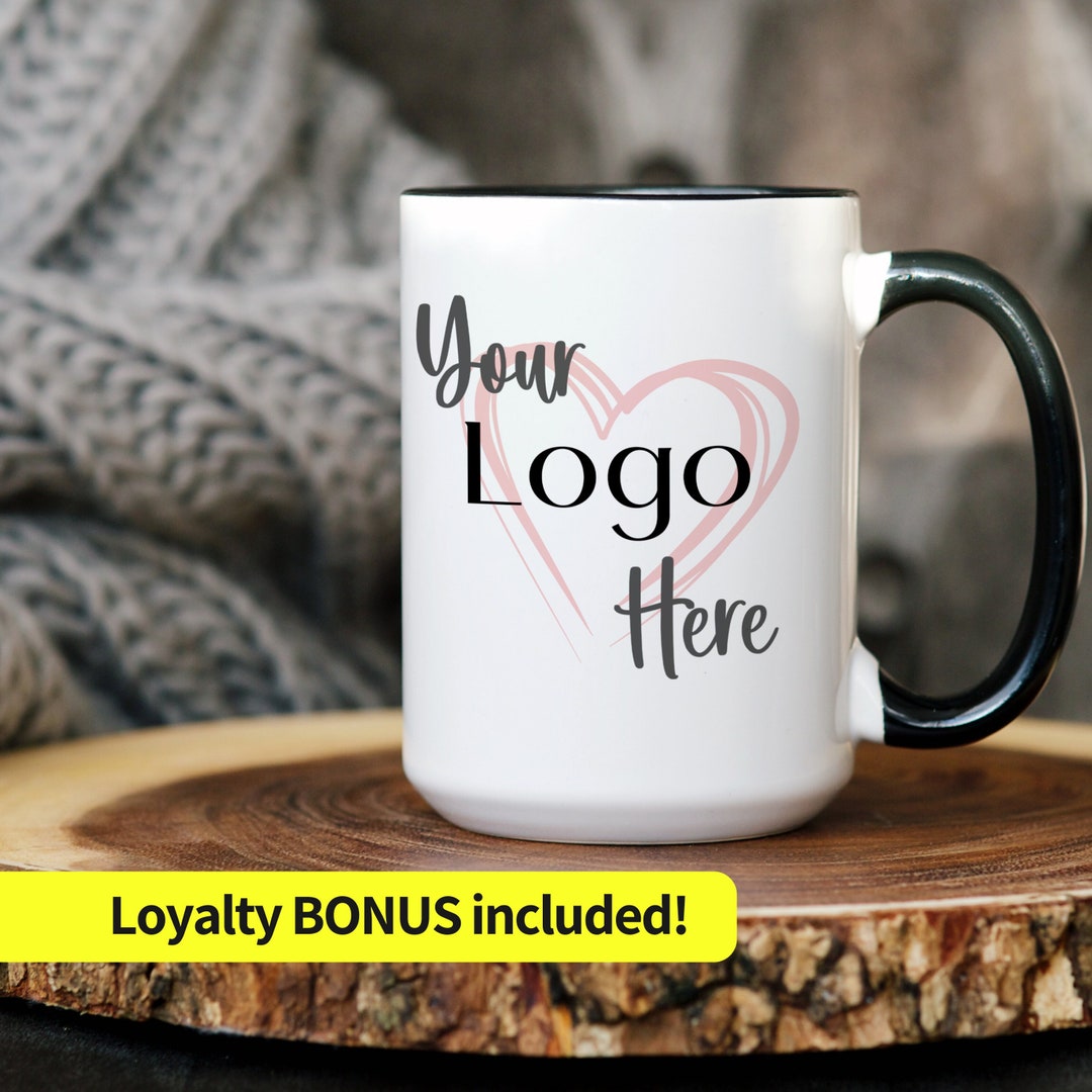 Custom Company Logo Mug Customized With Corporate Logo Gift Coffee Mug ...