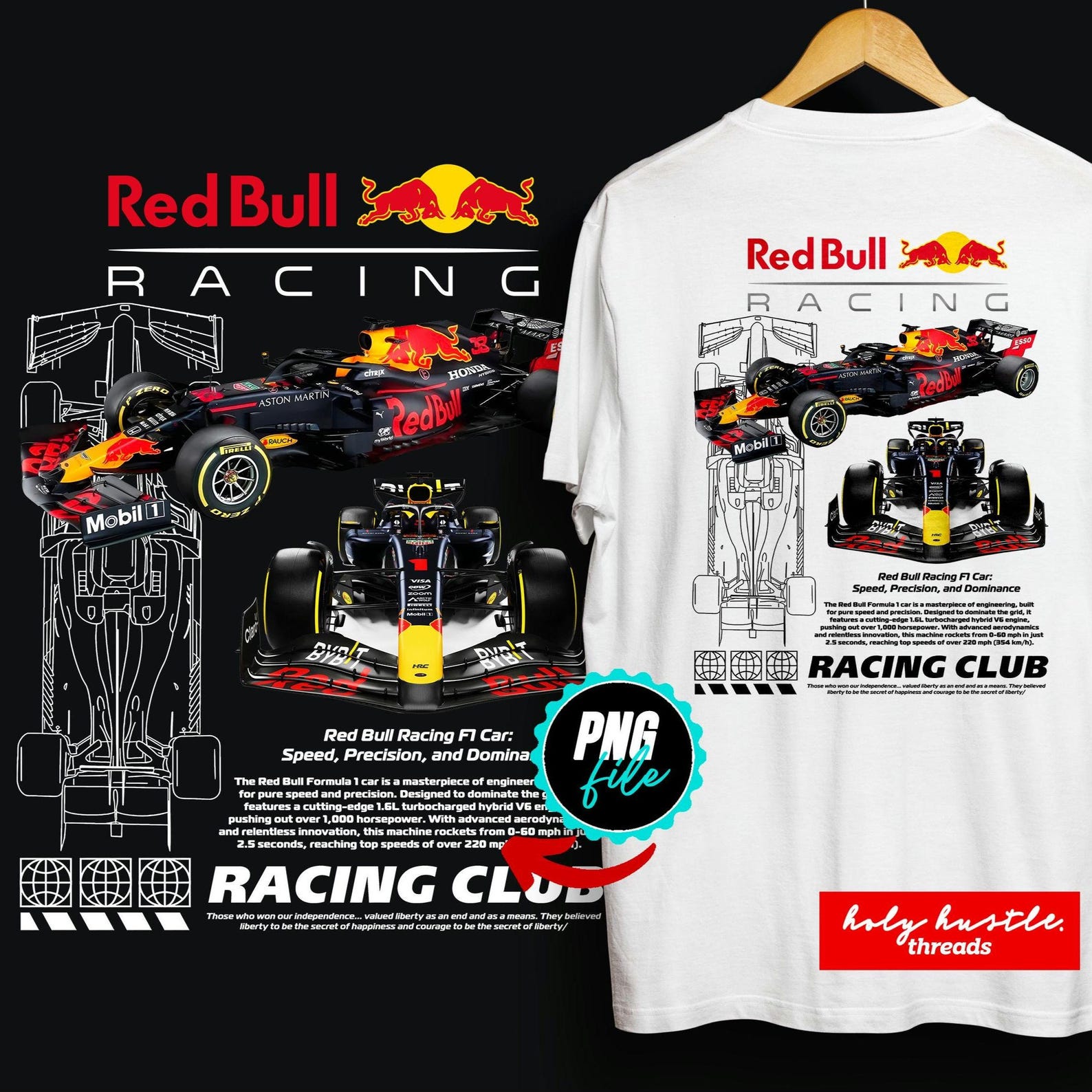 Red Bull Formula 1 Racing PNG File High-quality Digital Download for ...