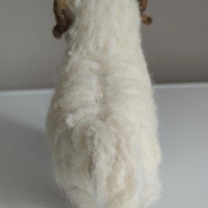 Ram Wool Sculpture Ram Figurine Felted Art Collectable Sheep Lovers ...