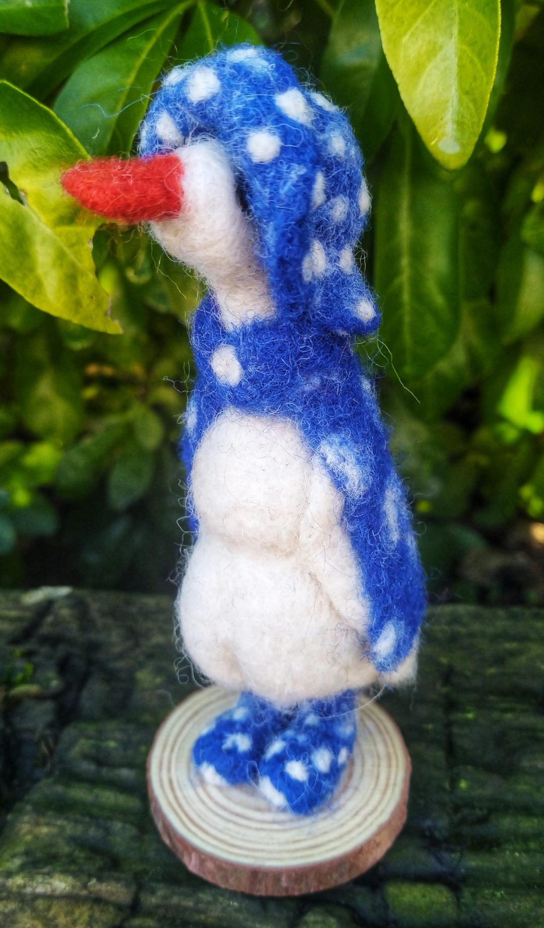 Duck Wool Sculpture Waddle Duckie Felted Sculpture Duck Art Figurine ...