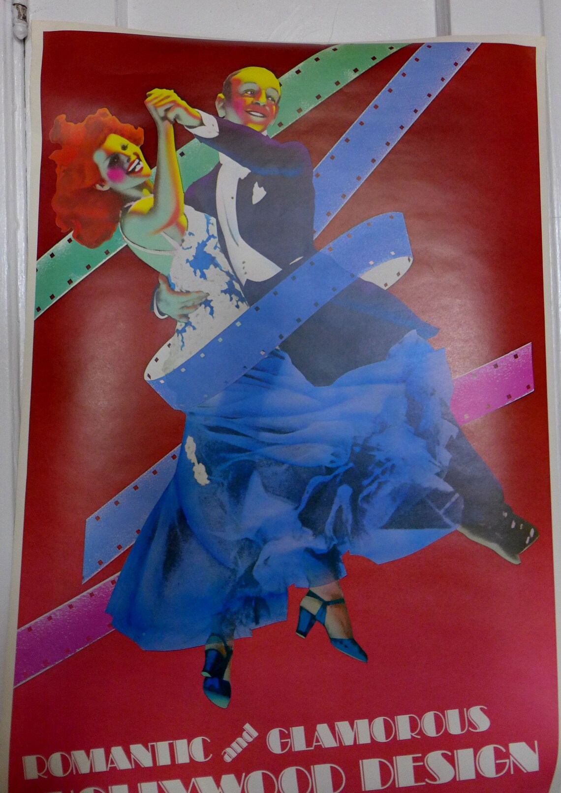 Romantic & Glamorous Hollywood Design Original Poster - Etsy