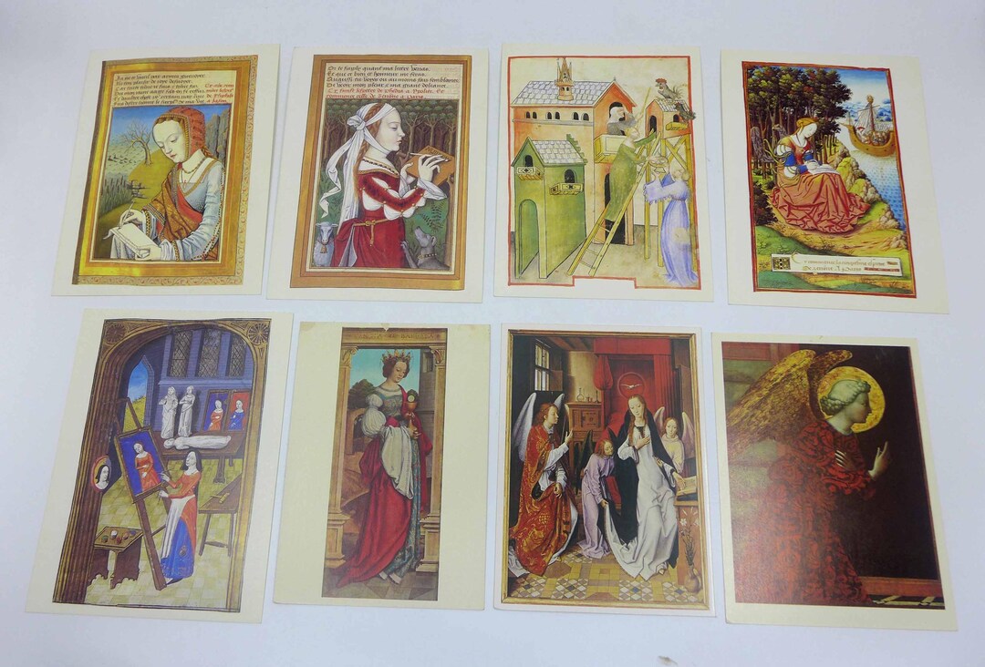 Lot of 27 Medieval and Early Renaissance Painting, Fine Art Museum ...