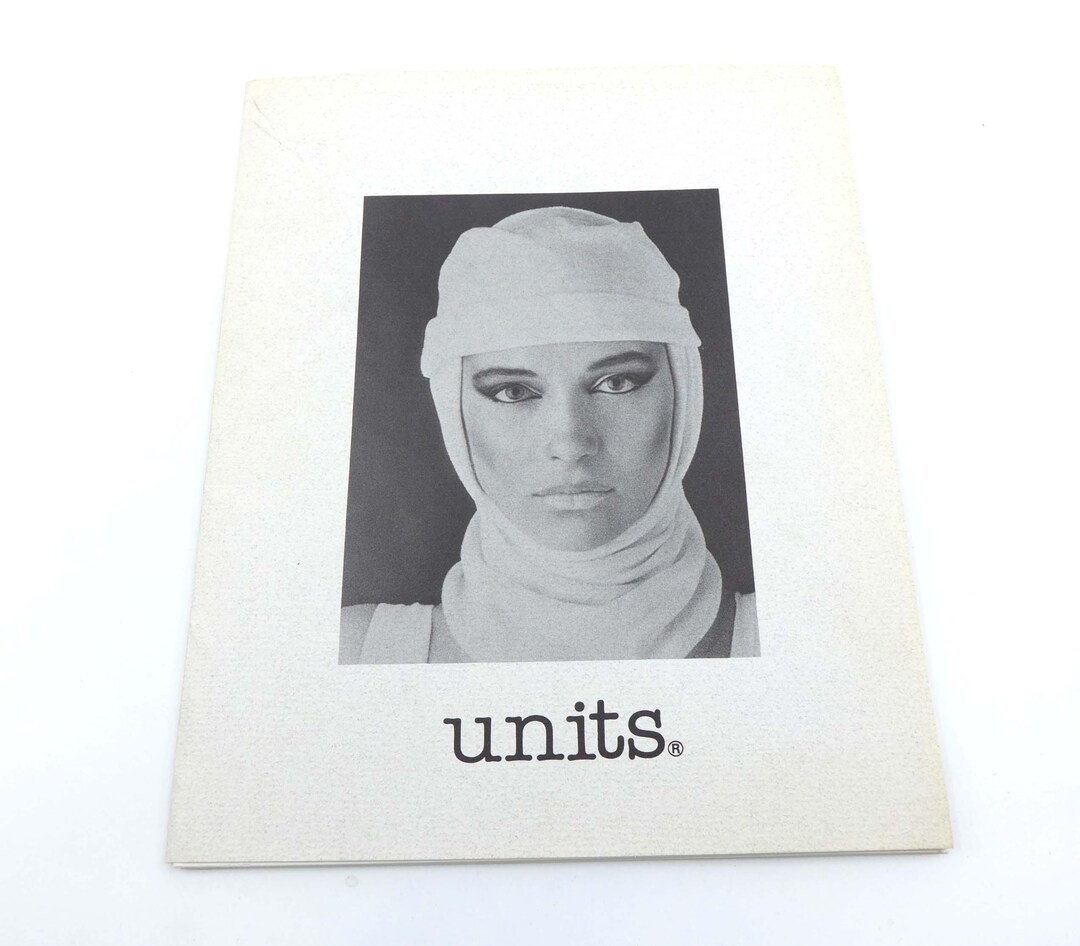 1989 UNITS Knit Clothing Catalog, 1980s Capsule Wardrobe Fashion Line ...