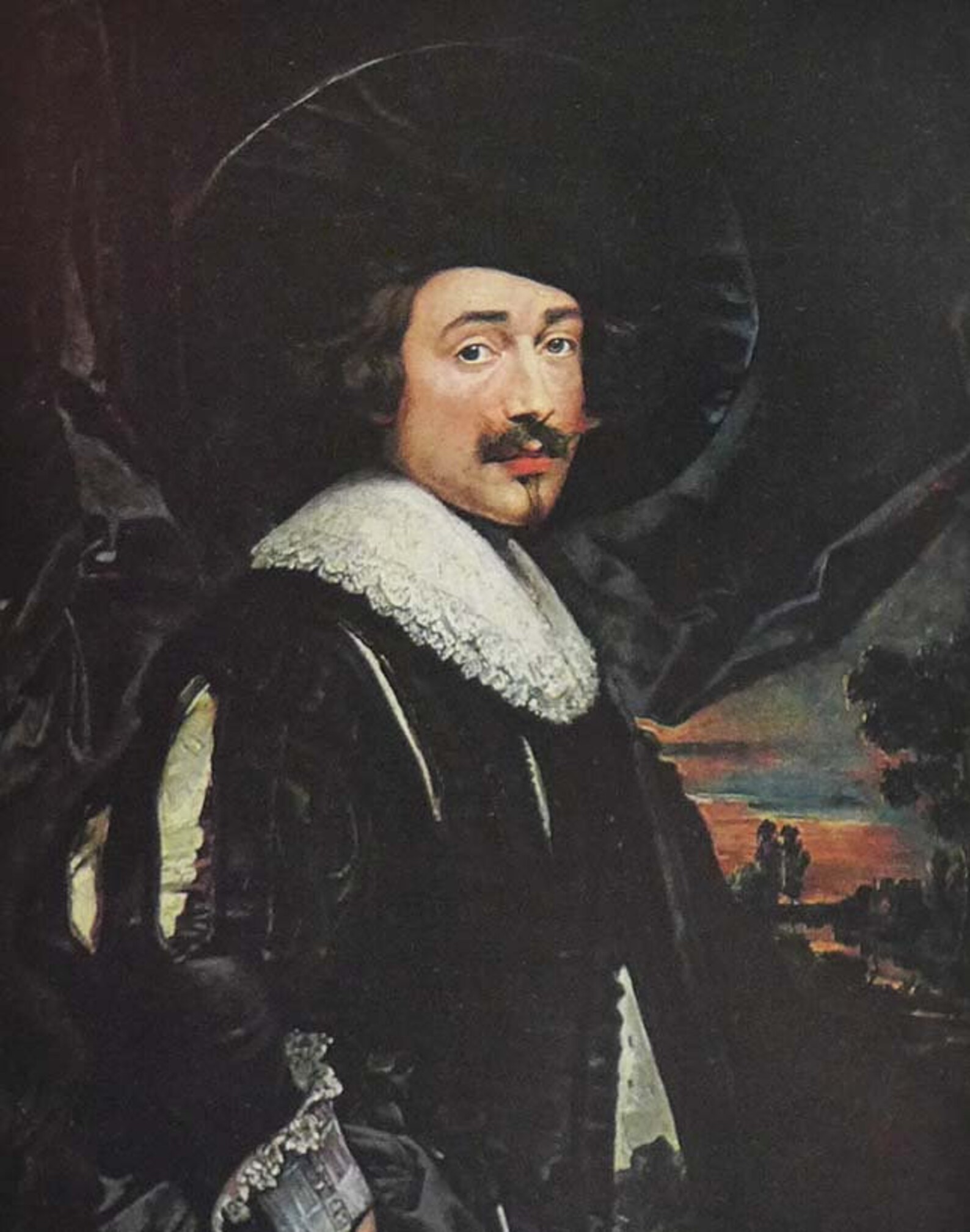 Vintage Fine Art Print Jacob Jordaens Portrait 1624 National Gallery of ...