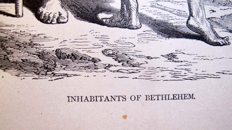 Biblical Engraving Antique Fine Art Book Plate Engraving - Etsy