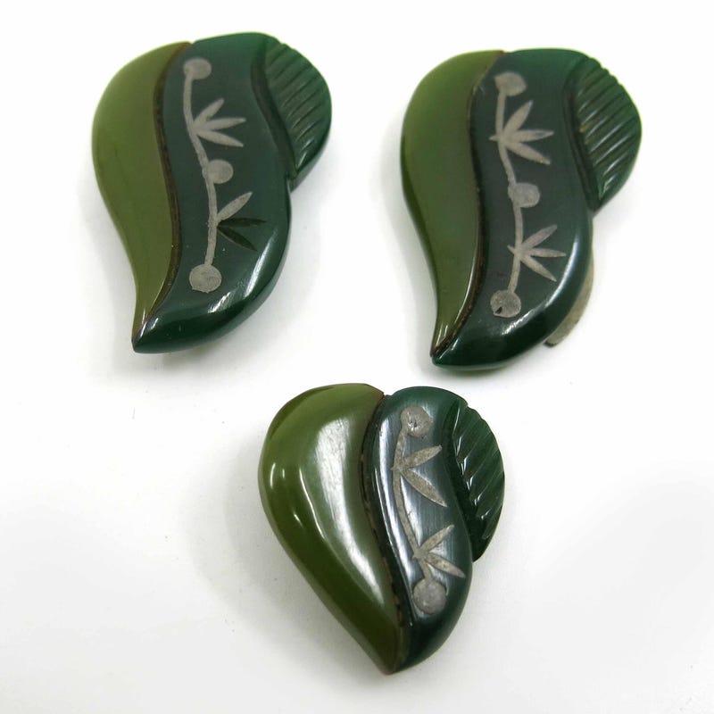 Bakelite Dress Clips - Etsy