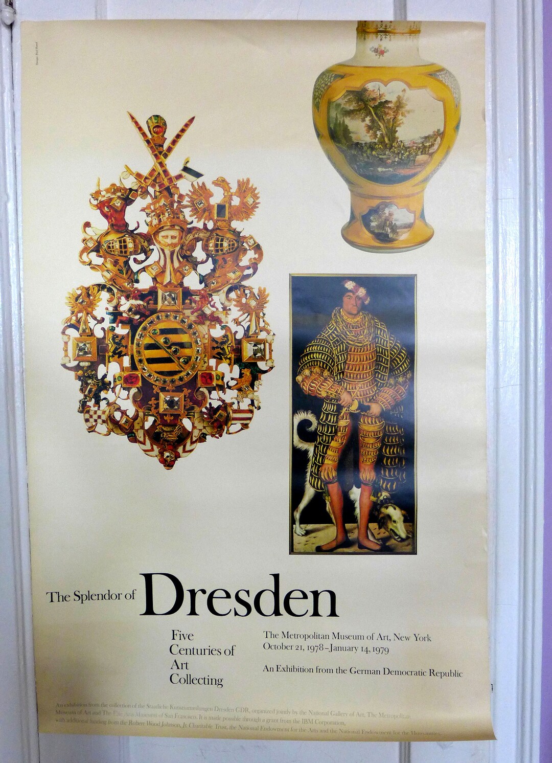 The Splendor of Dresden Original Poster, Metropolitan Museum of Art ...
