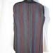 Vintage Men's Wool Shawl Collar Smoking Jacket, Gray Shadow Stripe ...