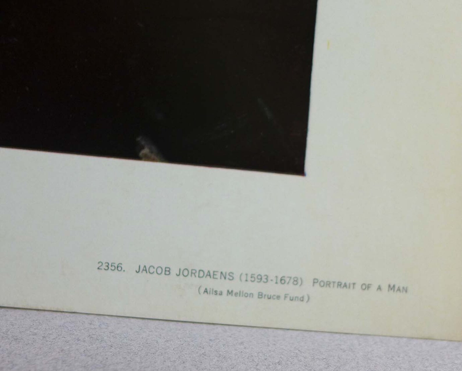 Vintage Fine Art Print Jacob Jordaens Portrait 1624 National - Etsy