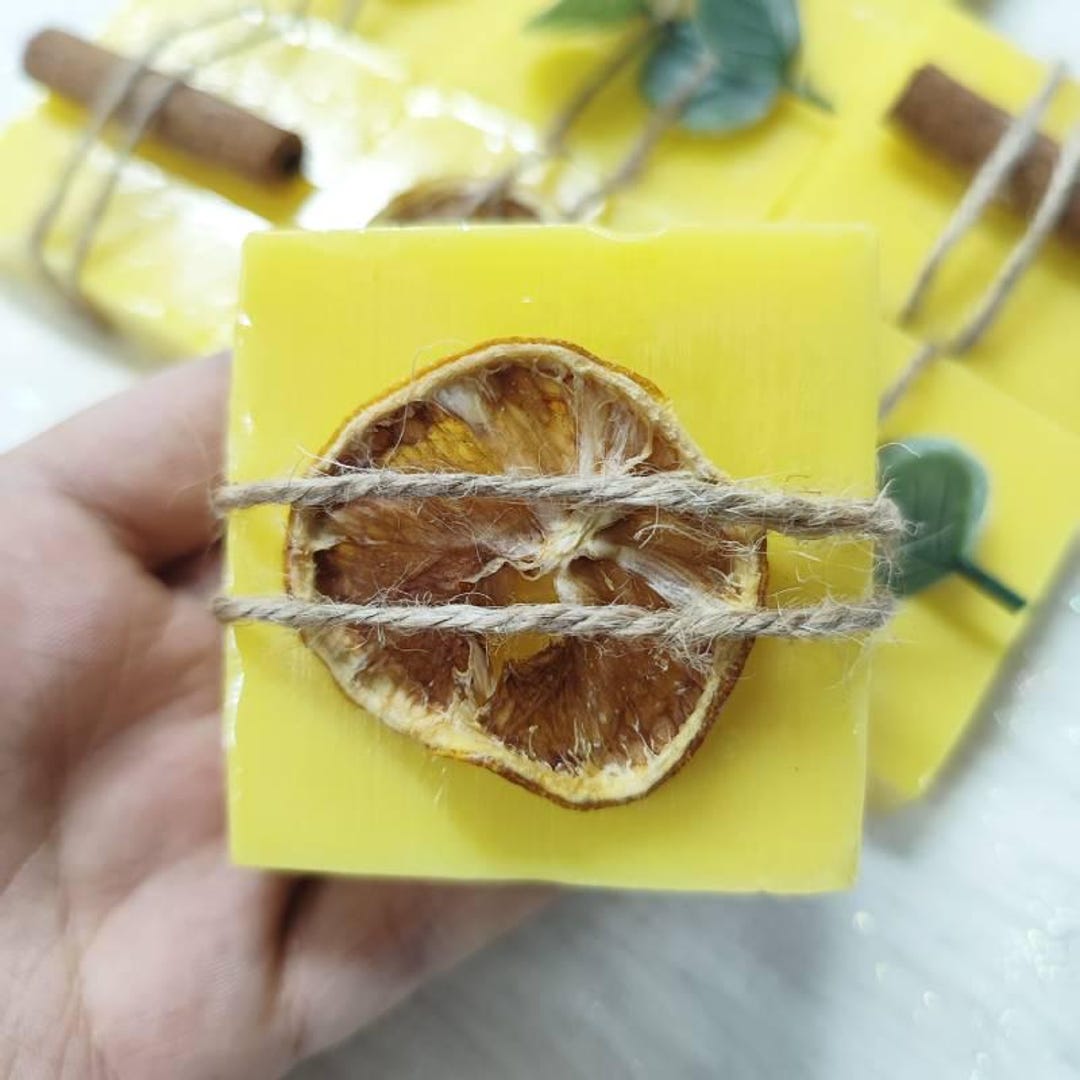 Dried Lemon Slices Decor Soaps, Soaps Gift, Gift for Guest in Bulk ...