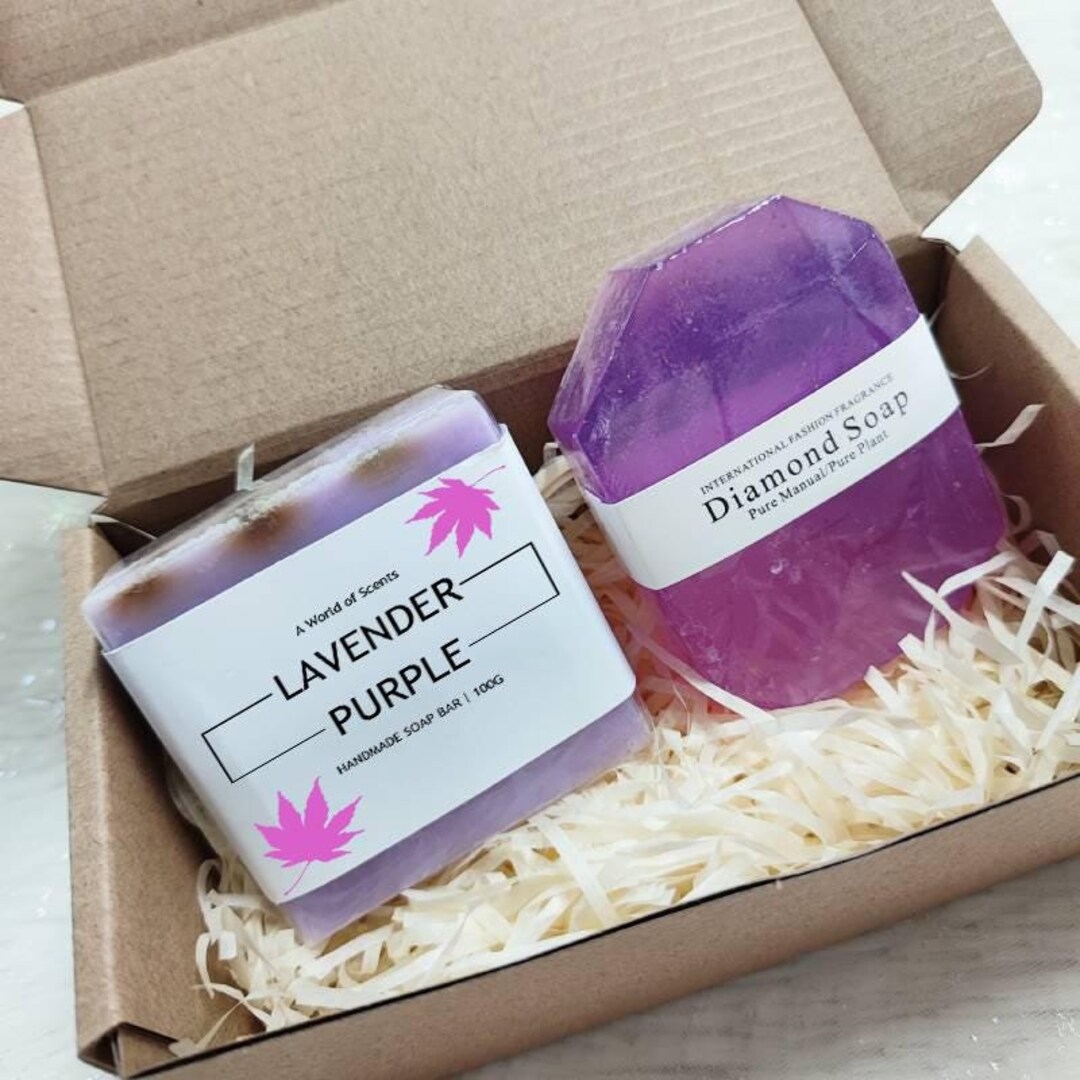 A Set of 2 Gift Box, Bridal Shower Gift, Soap Gift Box for Her for Him ...