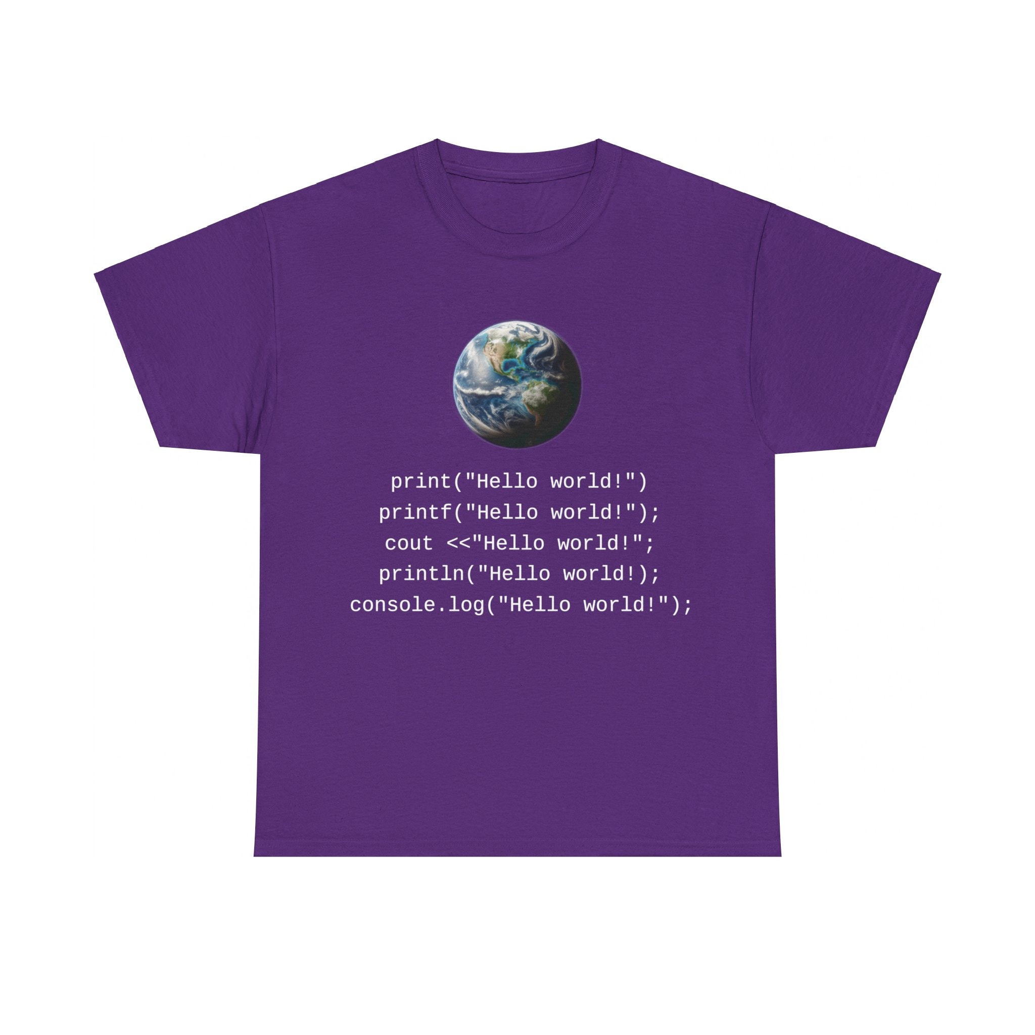Hello World Funny T-shirt Programming Developers Python Java Geek - Etsy