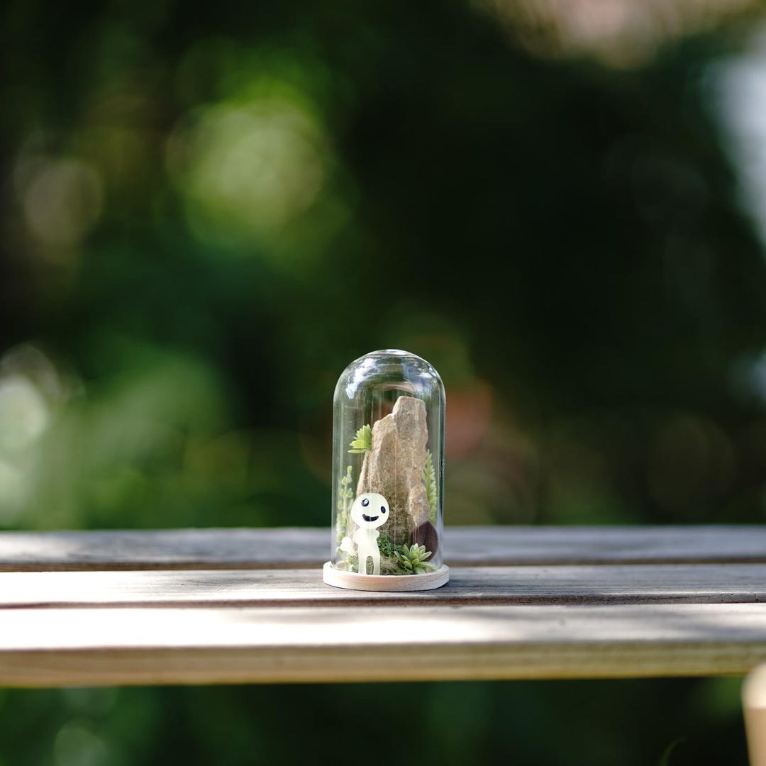 LONG DOME Chibli Inspired Kodama - Etsy
