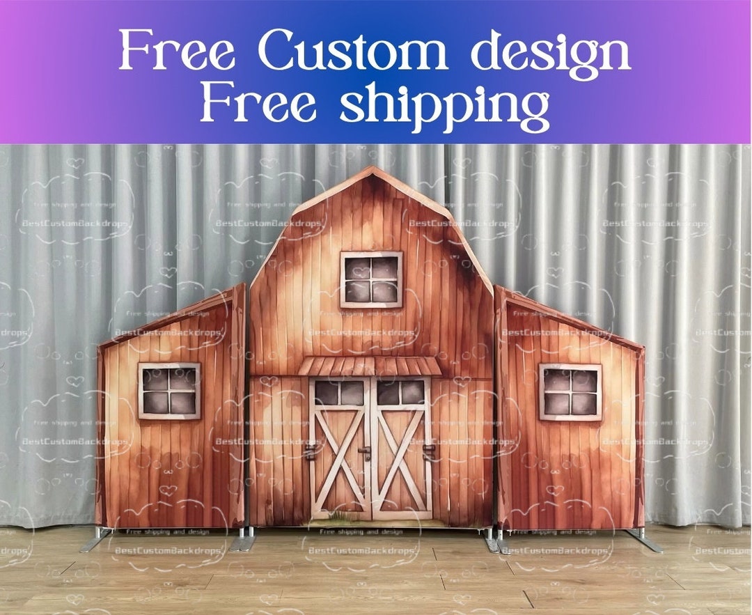 Barn Arch Stand House Metal Backdrop Frame Chiara Arch Barn Backdrop ...