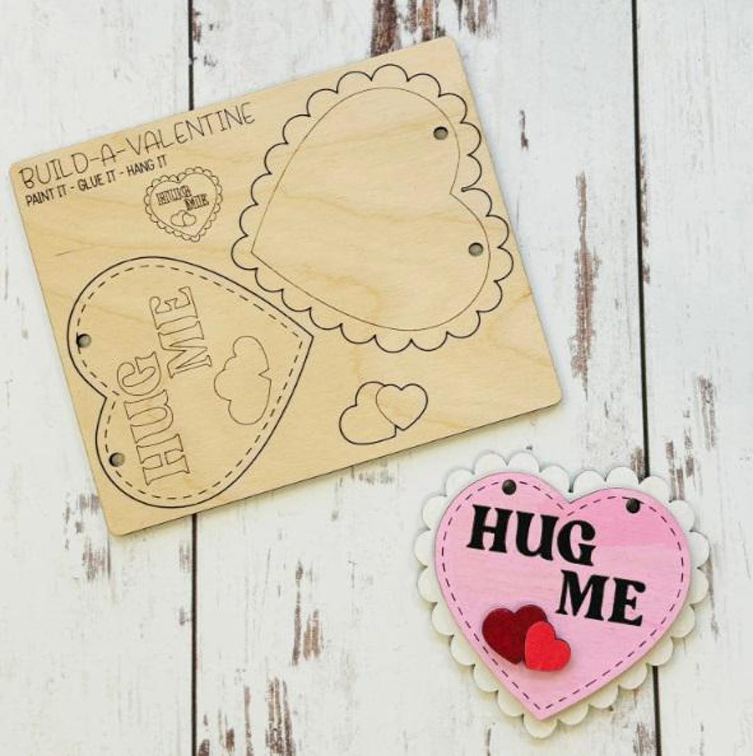 Build a Valentine, DIY Craft for Kids or Adults. Family Fun for All ...