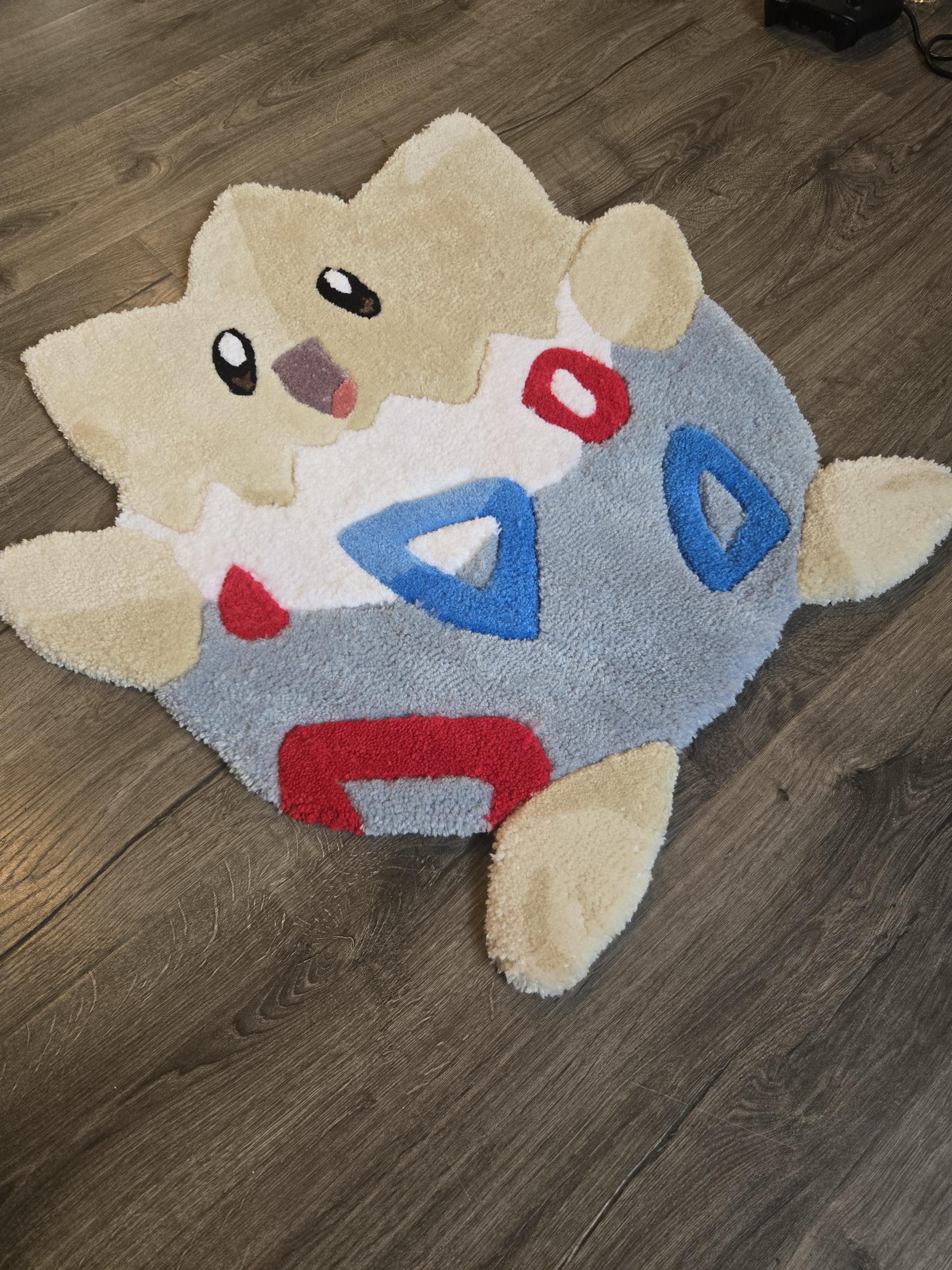 Togepi Tufted Rug - Etsy