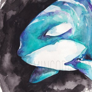 Orca Print Killer Whale Art Killer Whale Print Orca Art - Etsy