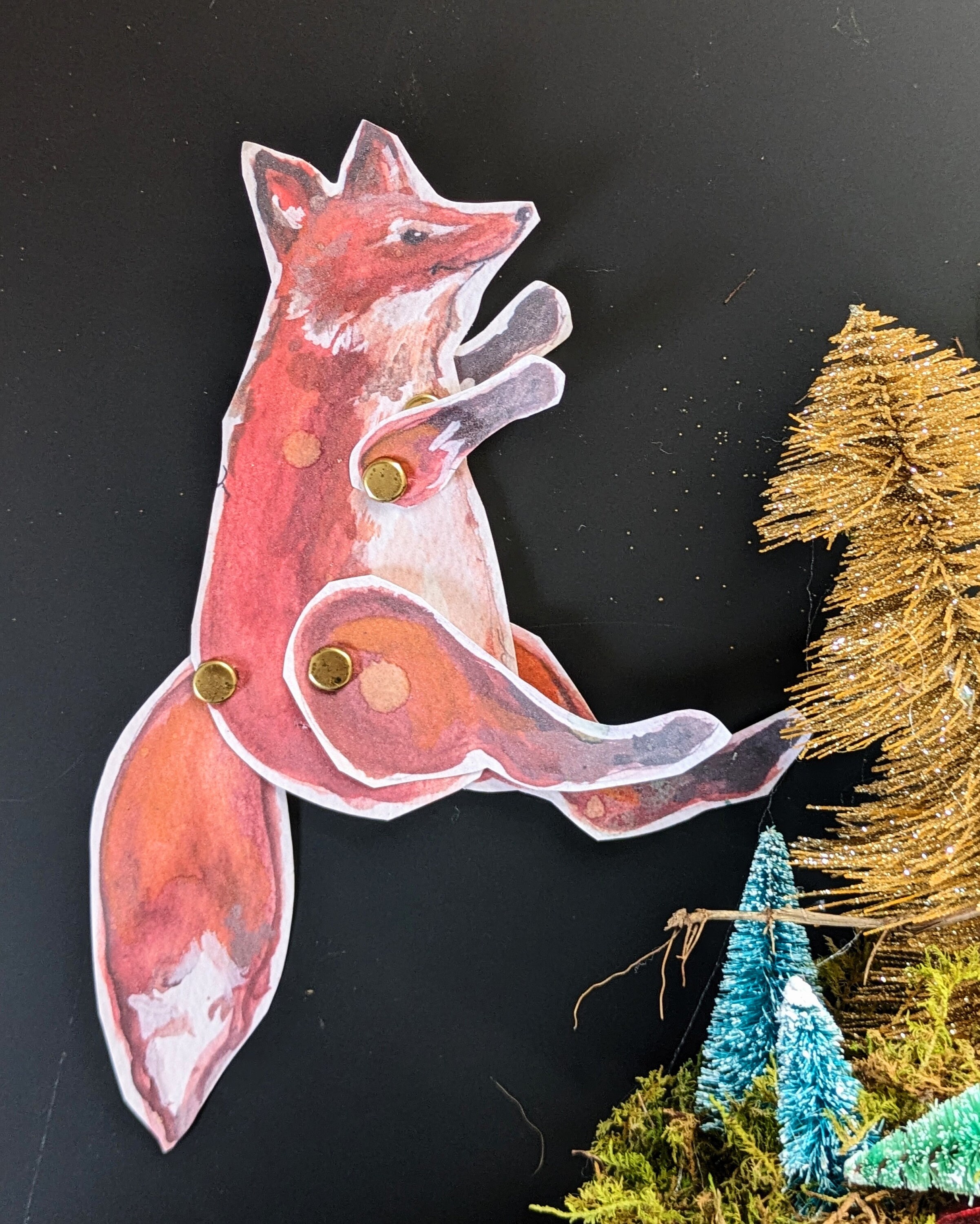 Fletcher Fox Downloadable Paper Doll Paper Doll Printable - Etsy