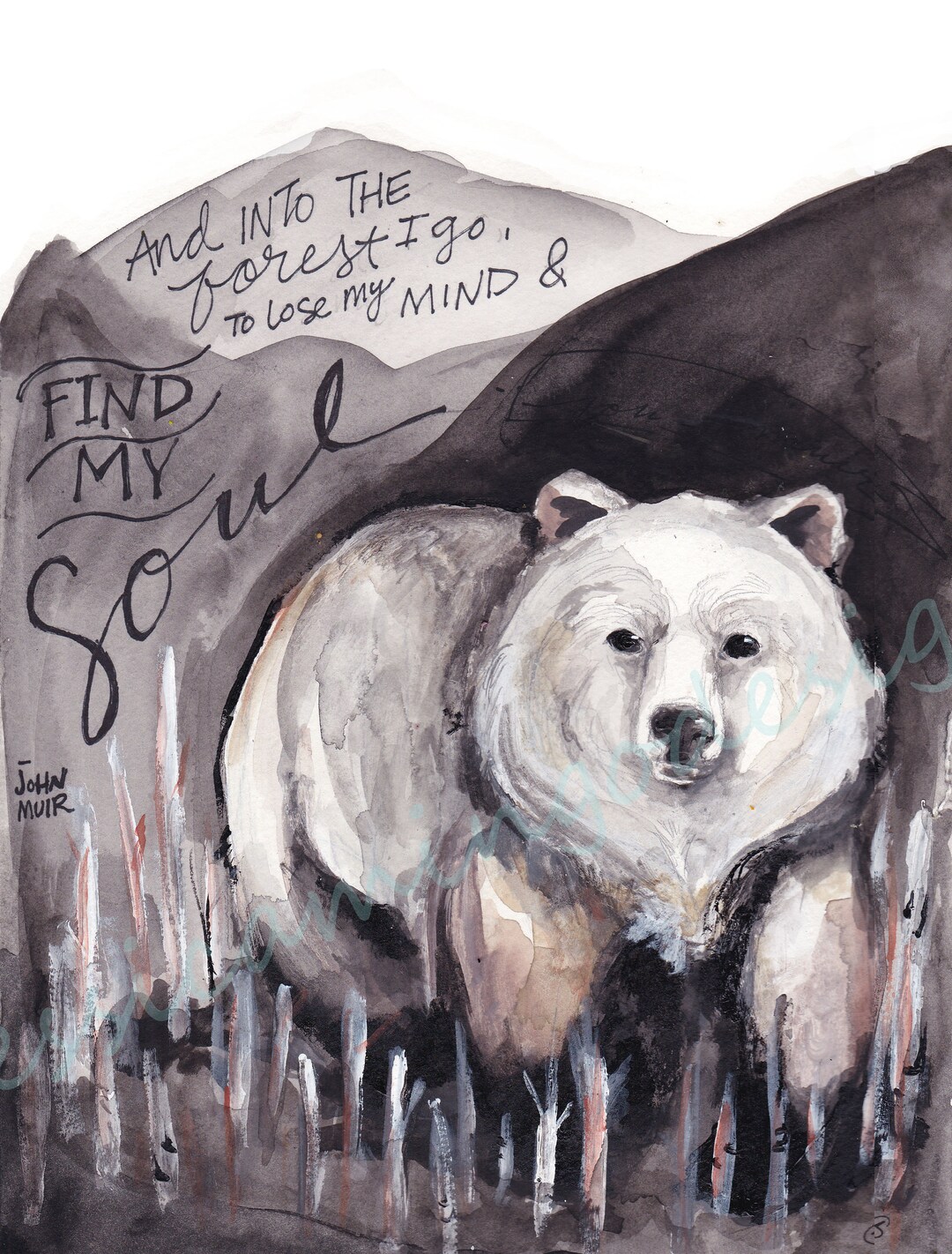 John Muir Quote, John Muir, Into the Forest I Go, to Lose My Mind and ...