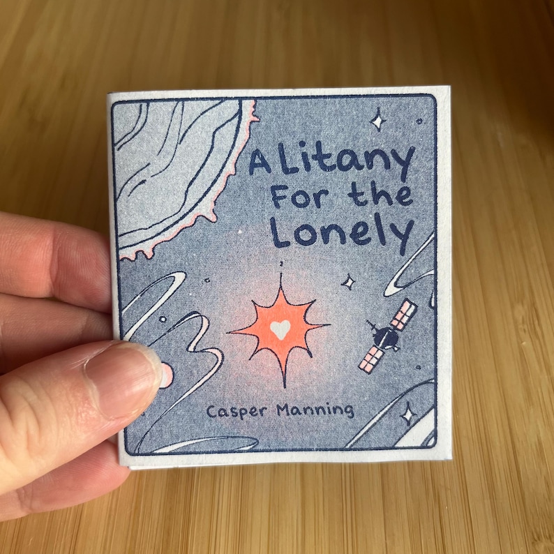 Litany for the Lonely — Risograph Zine - Etsy
