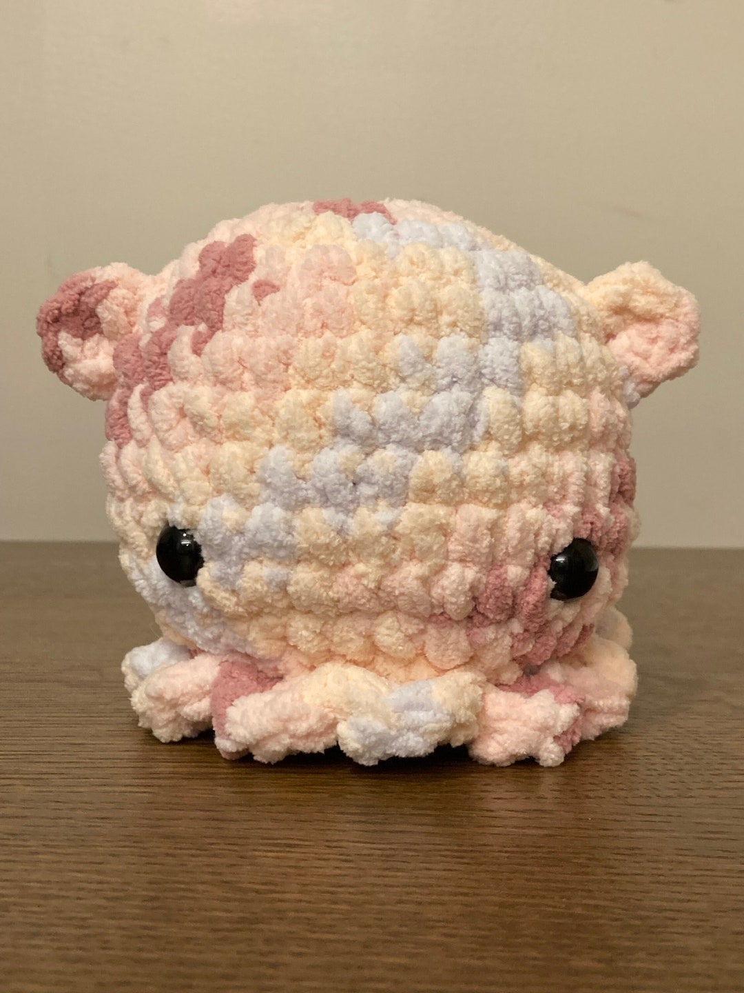 Handmade Amigurumi Crochet Dumbo Octopus Plushie - Etsy