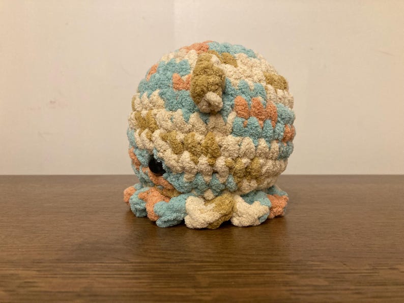 Handmade Amigurumi Crochet Dumbo Octopus Plushie - Etsy