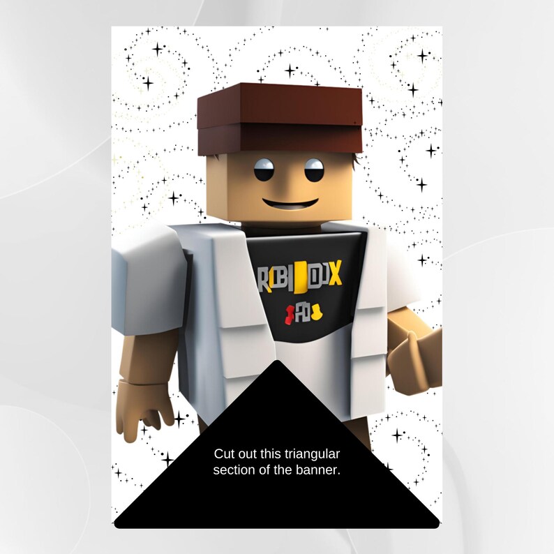 Roblox Printable Happy Birthday Banner | Customizable DIY Birthday ...