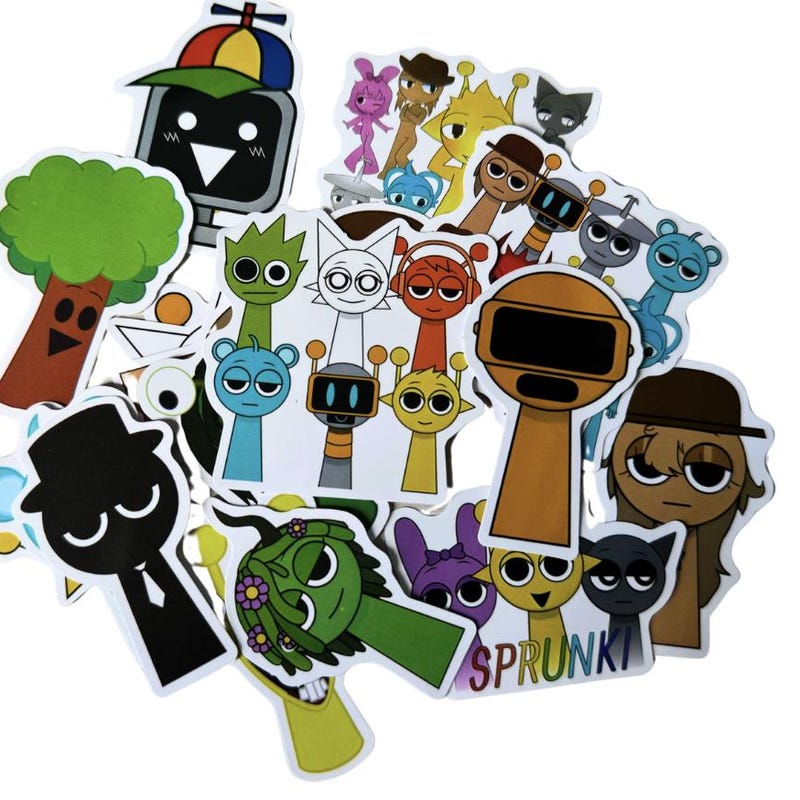 Sprunki Sticker - Etsy