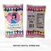 Editable Sprunki Favor Bag for Kids Birthday Party | Custom Chip Bag ...