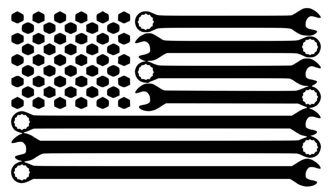 Wrench Flag - Etsy