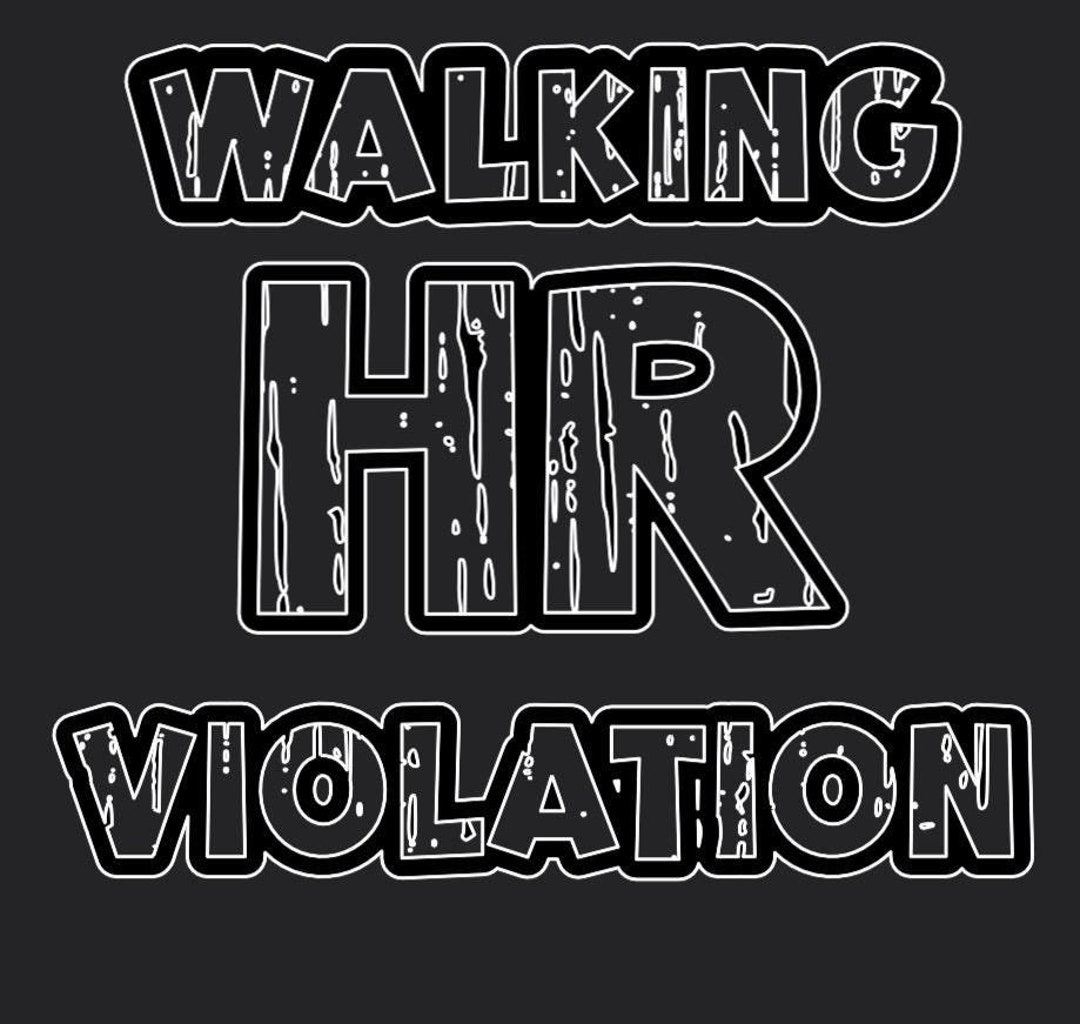 Walking HR Violation - Etsy