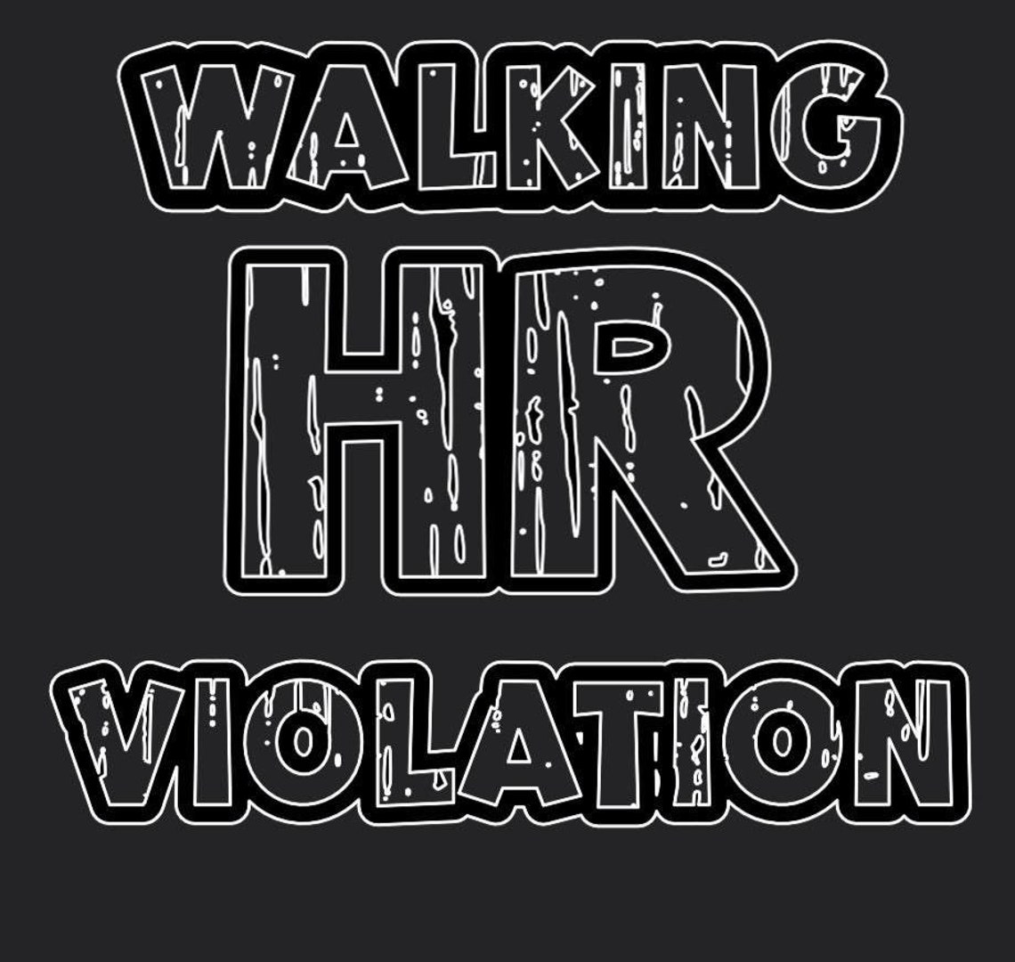 Walking HR Violation - Etsy