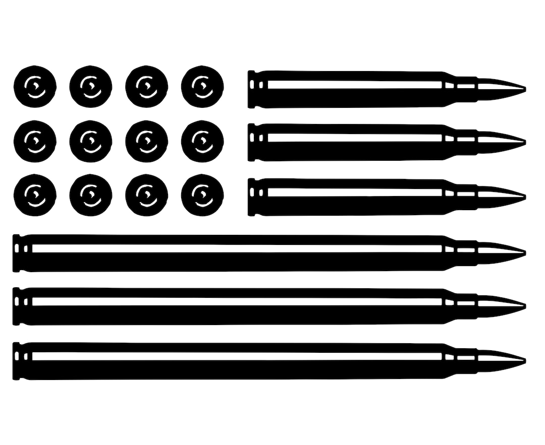Ammo Flag SVG File - Etsy