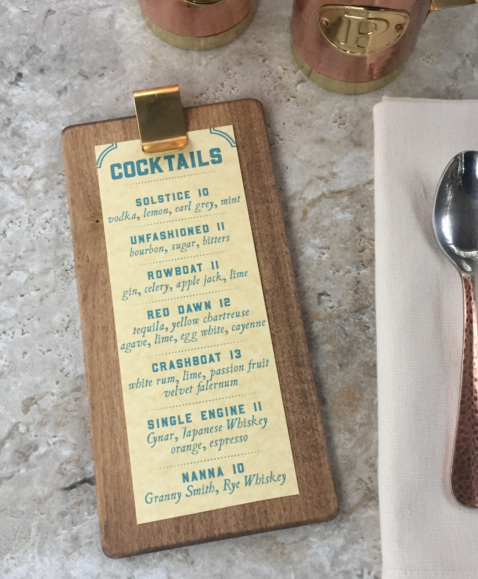 Money Clip Menu Board | Etsy