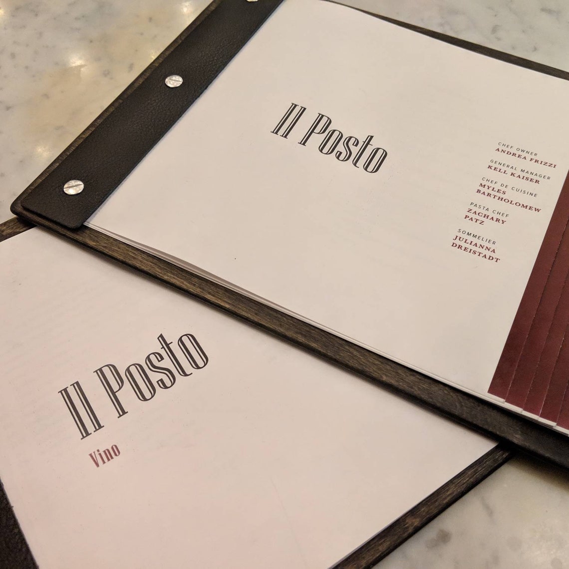 Chicago Bolt Menu Board - Etsy