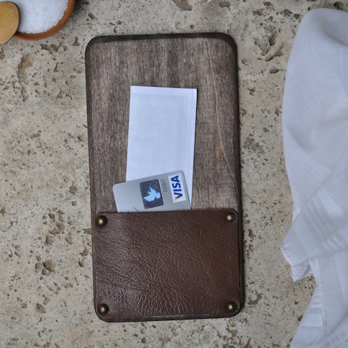 Check Presenter Wood Check Holder Restaurant Decor Wooden Bill - Etsy