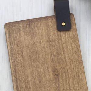 Leather Strap Menu Board - Etsy
