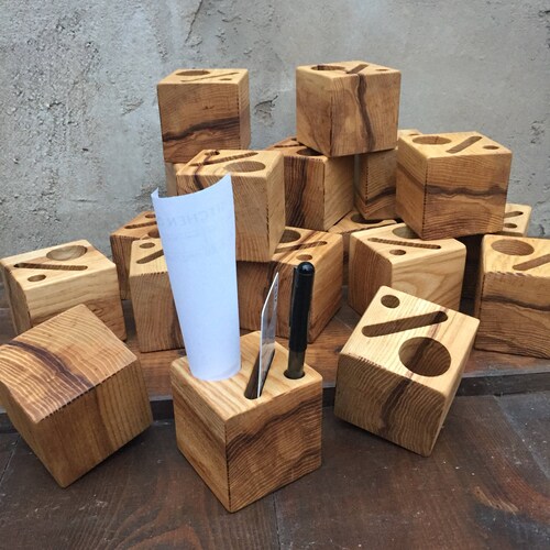 Wooden Check Presenter Box Receipt Holder Cafe Check Holder - Etsy