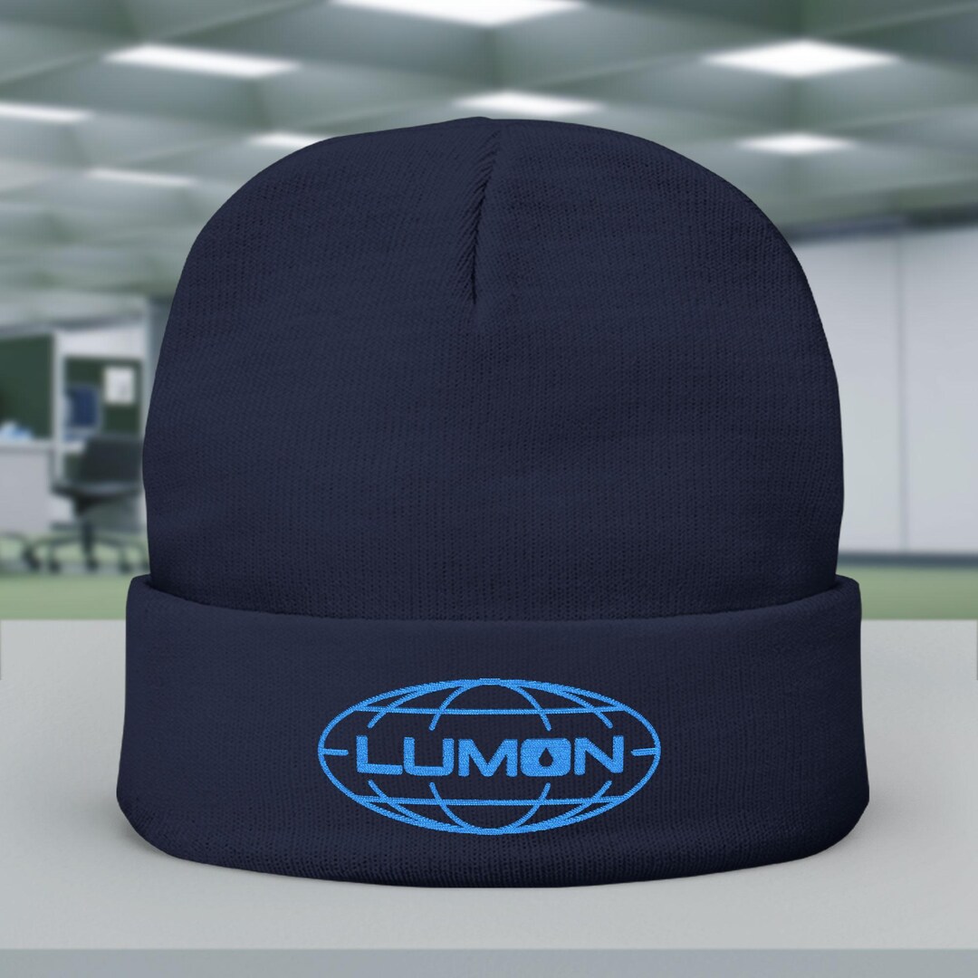 Severance Lumon Logo Knit Beanie - Embroidered Cozy Warm Winter Hat ...