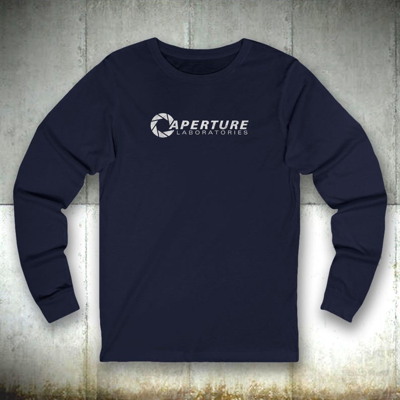 Aperture Portal Long-sleeve Shirt - Unisex Laboratories Science ...