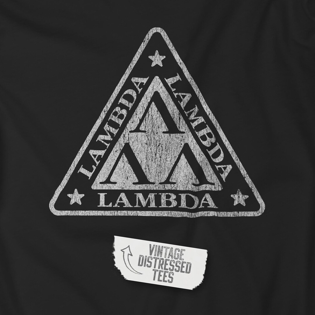 Revenge of the Nerds Tri-lam Tshirt - Lambda Lambda Lambda Soft Unisex ...
