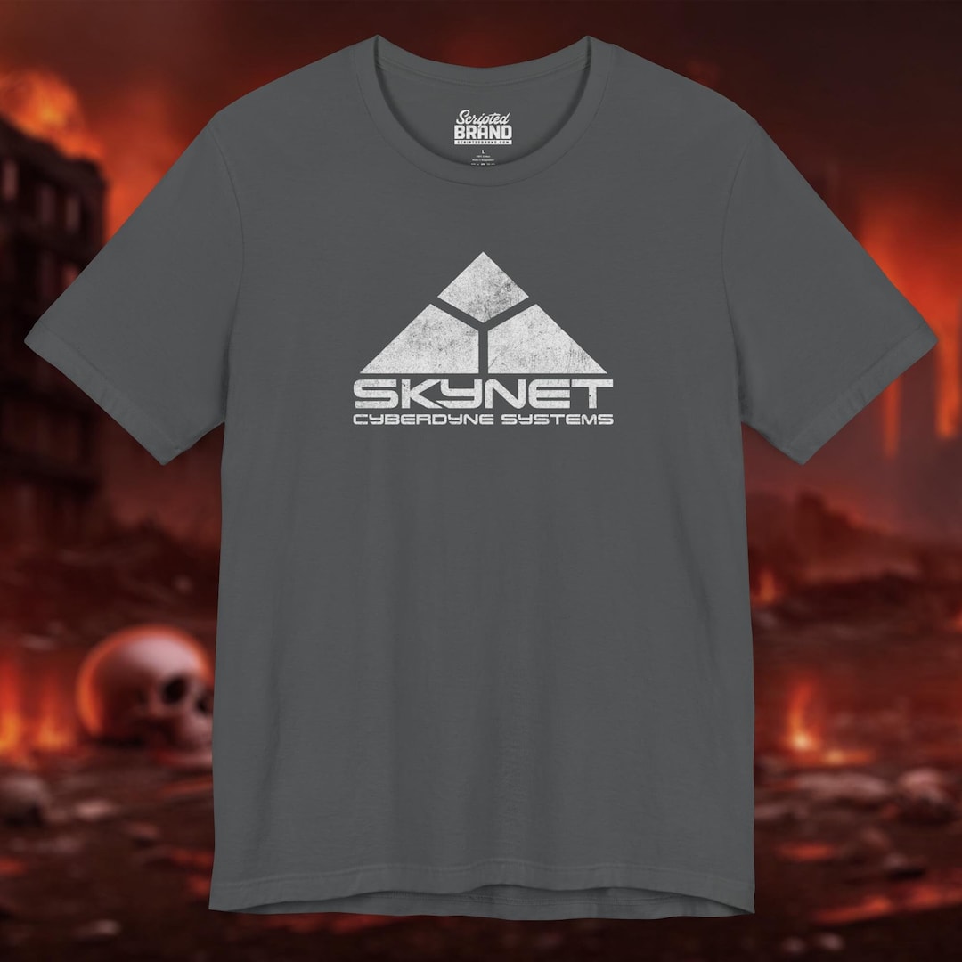 Terminator Skynet Cyberdyne Systems Shirt - Bella Vintage Soft Cotton ...