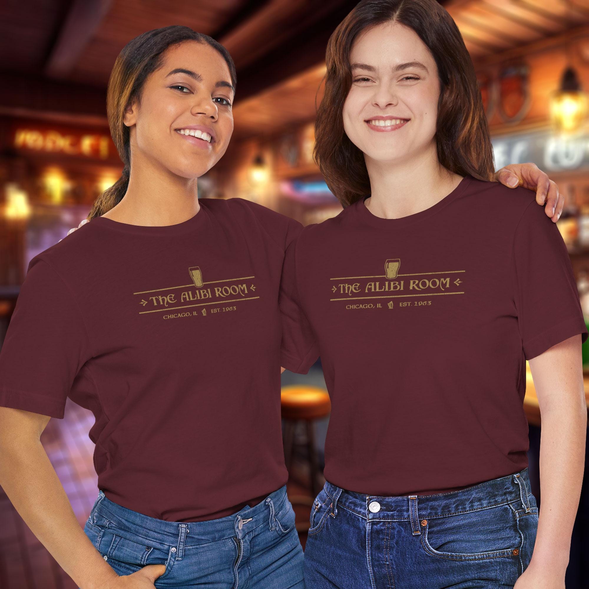 Shameless the Alibi Room Shirt - Dive Bar Chicago Bella Soft Unisex ...