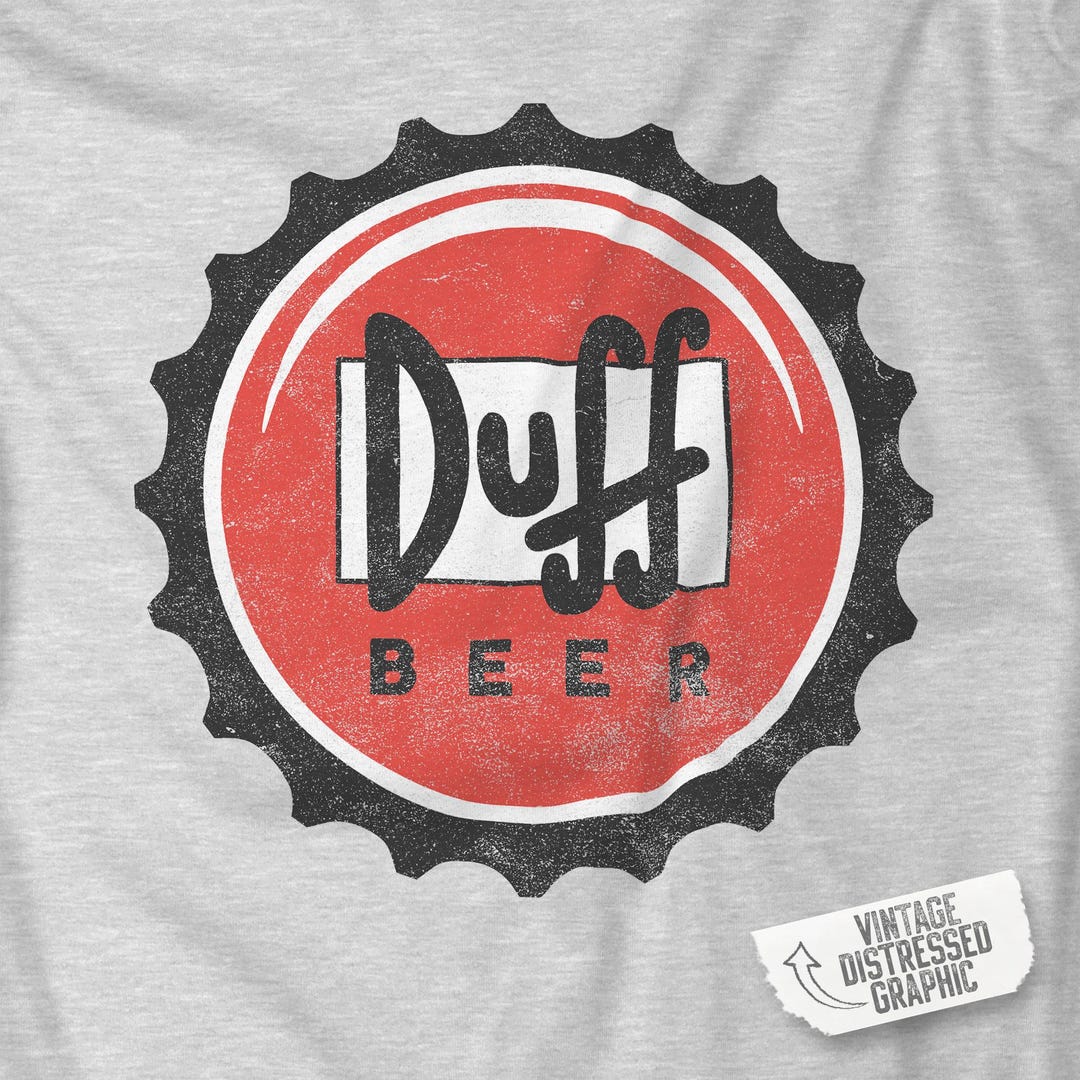 Duff Beer Simpsons Shirt - Unisex Soft T-shirt Homer Bart Lisa Marge ...