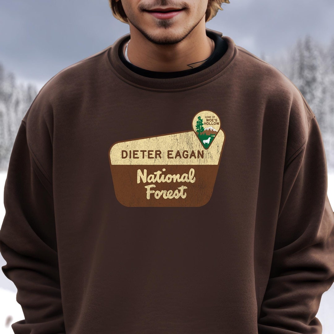Severance Dieter Eagan National Forest Sweatshirt - Unisex Soft Vintage ...